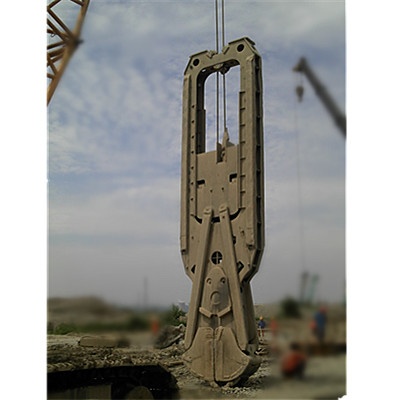 Diaphragm wall grab